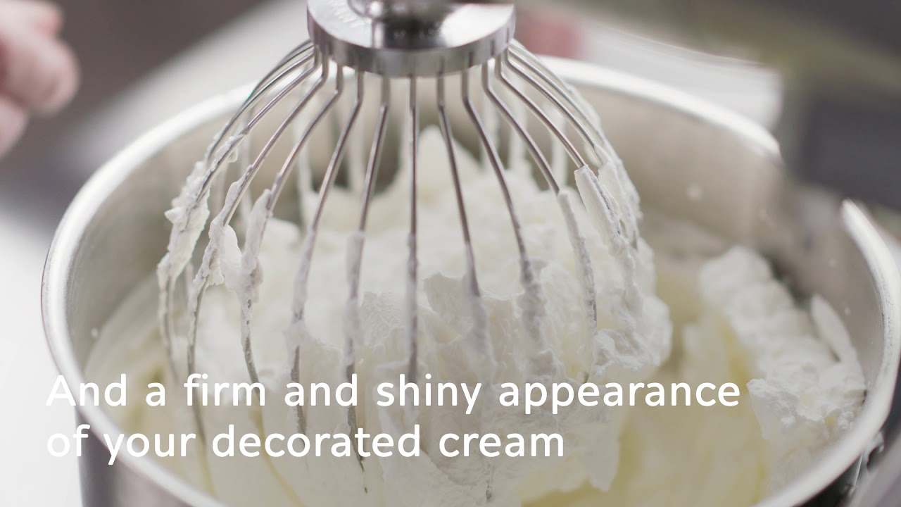 How to Whip Cream with Stand & Overrun - YouTube