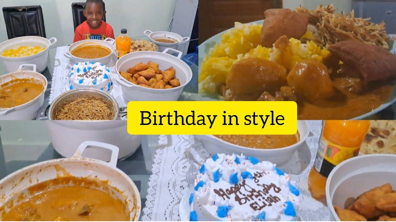 Birthday in style/my boys birthday//swahili foods recipes//coastal ...