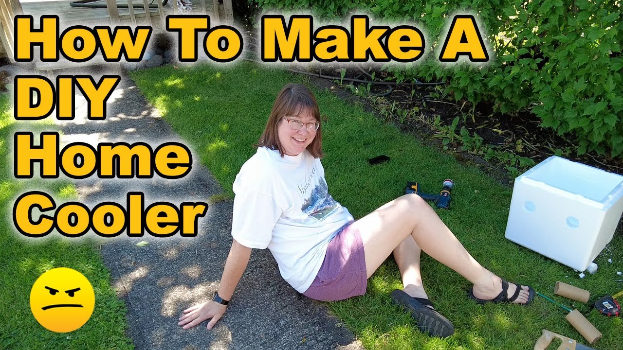 Easy Homemade Do It Yourself Air Conditioner - YouTube