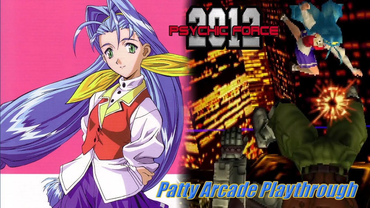 Psychic Force 2012 (Dreamcast) - Patty Arcade Playthrough - YouTube