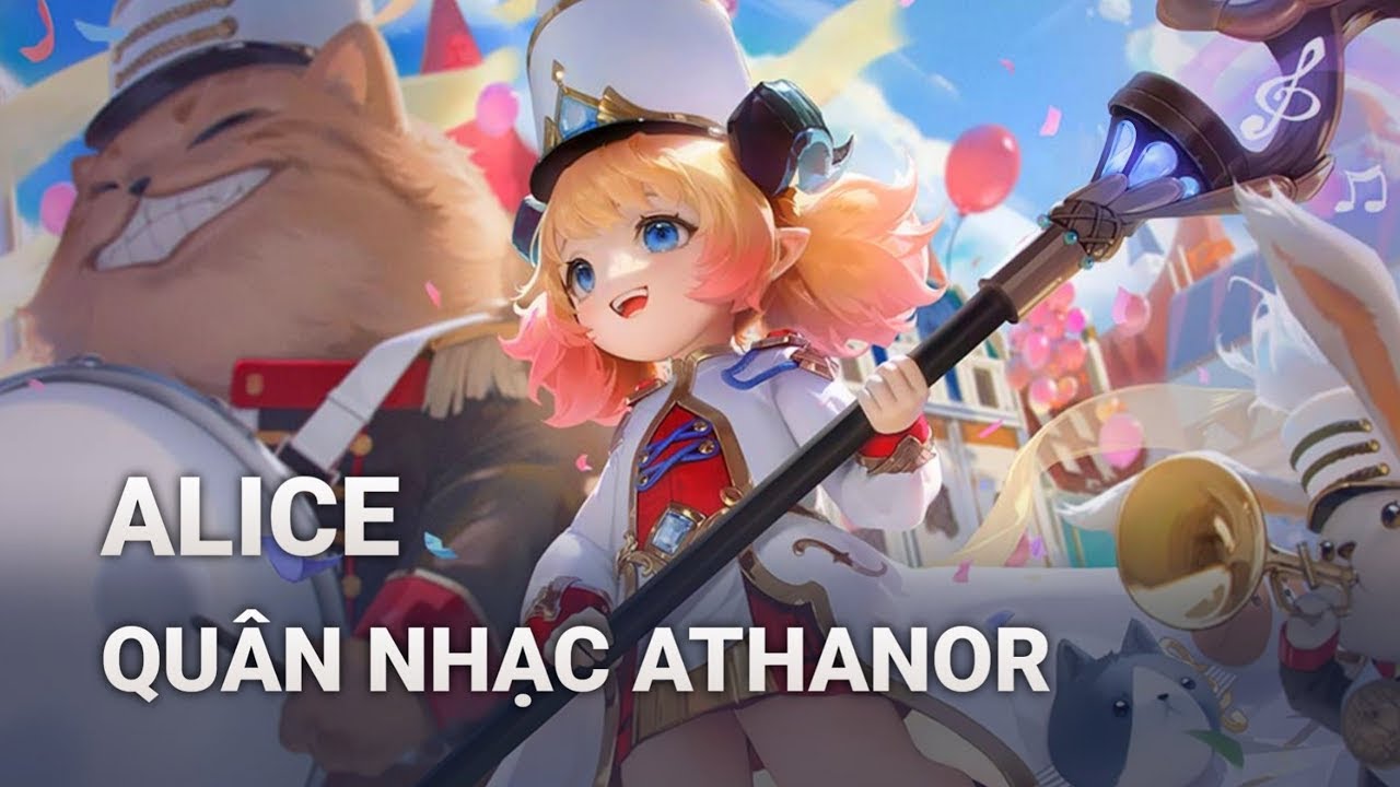 Alice Quân Nhạc Athanor | Liên Quân Mobile - YouTube