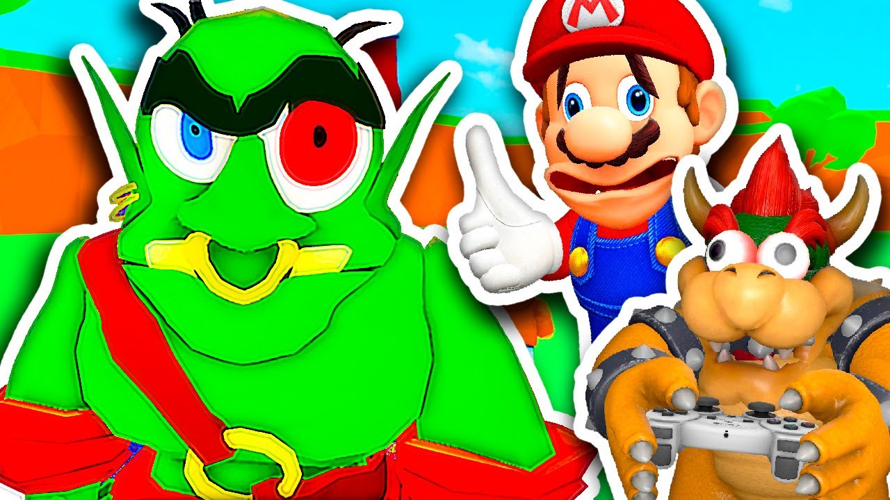 👹☠️ TEAM SCARY MONSTER with MARIO 🔪🏰 Bowser Plays Roblox Team Scary ...