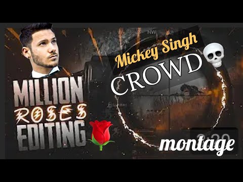 CROWD | Million roses edit | How to edit like million roses? | Pubg ...