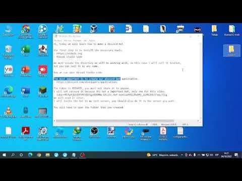 How to make a discord bot #1 | Ping Pong! message - YouTube