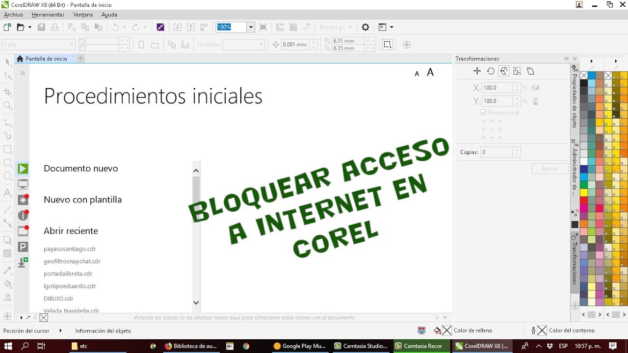 Bloquear acceso a internet a Corel desde Hosts - YouTube