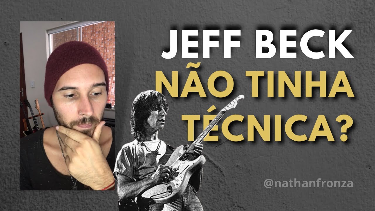 Porque é tão difícil tocar Jeff Beck na Guitarra - Nathan Fronza - YouTube