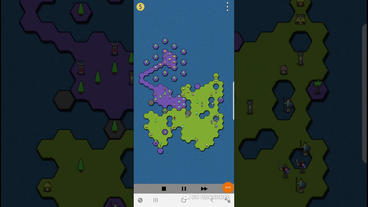 Antiyoy Ep.2 Strategy Mobile Game - YouTube