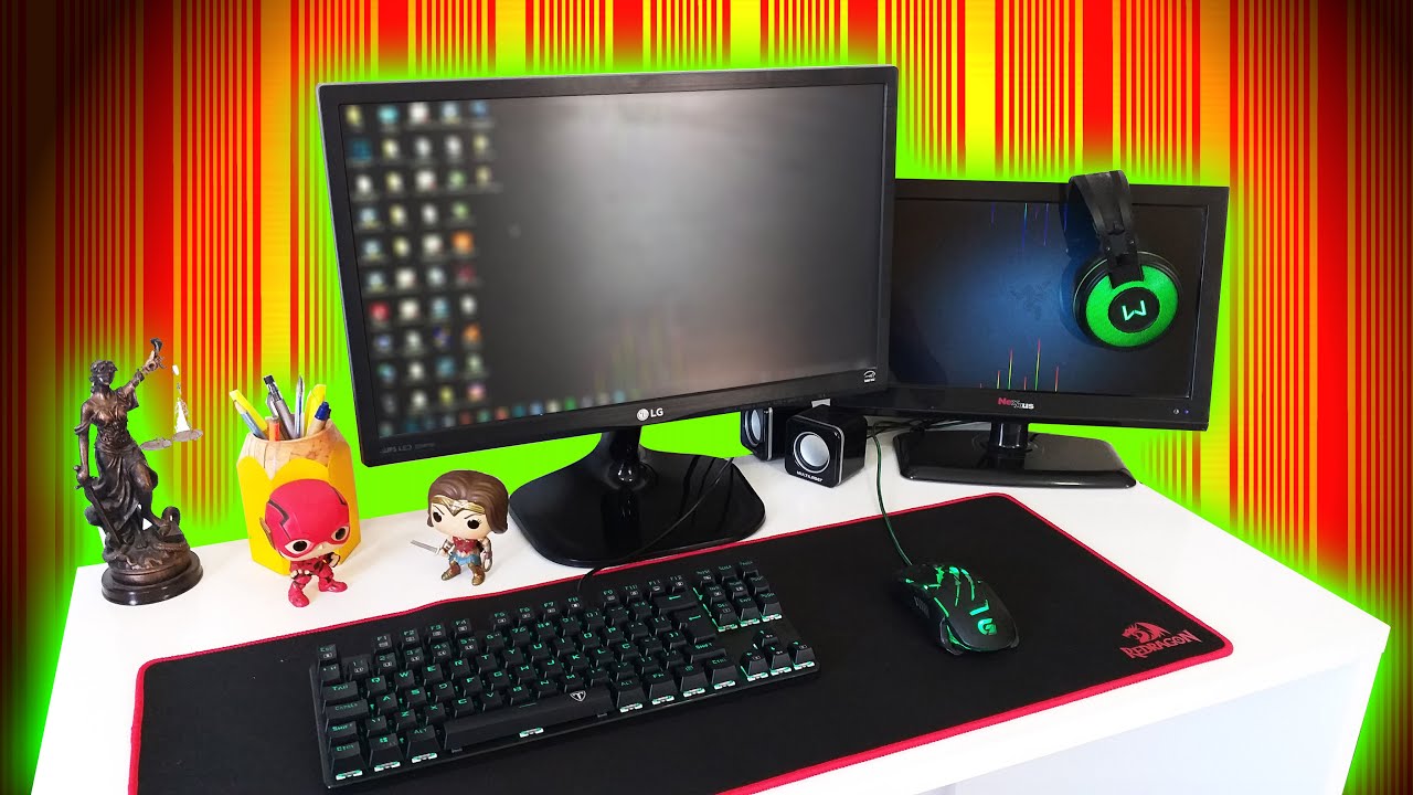 MEU SETUP GAMER BEM HUMILDE! - LUCAS BENEVIDES - YouTube