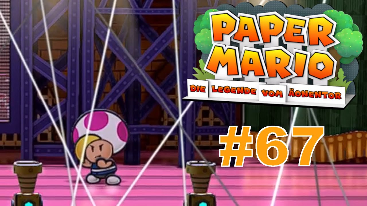 #67 Dark Toadster kämpft unfair Paper Mario: Die Legende vom Äonentor ...