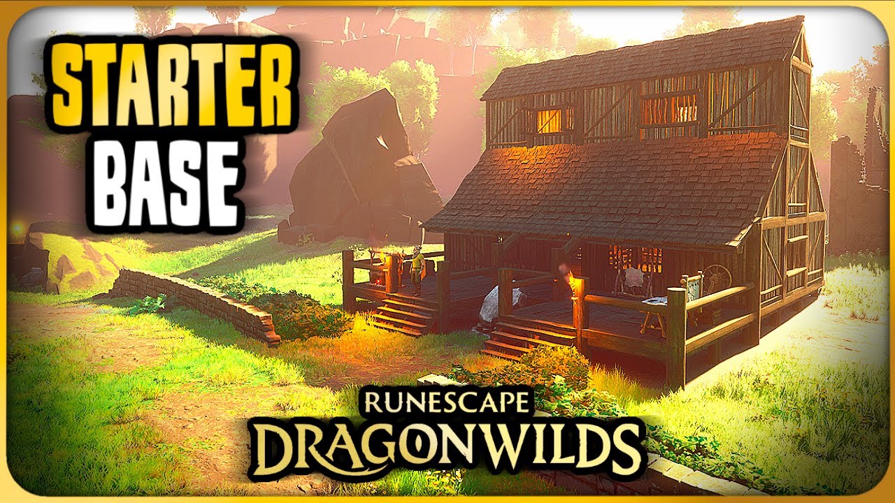 Rustic Starter Base! | Runescape: Dragonwilds - YouTube