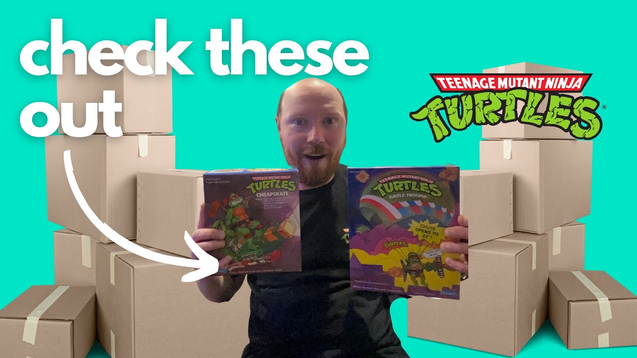 TMNT Haul Cheapskate & Turtle Trooper Part 2 Episode 99 - YouTube