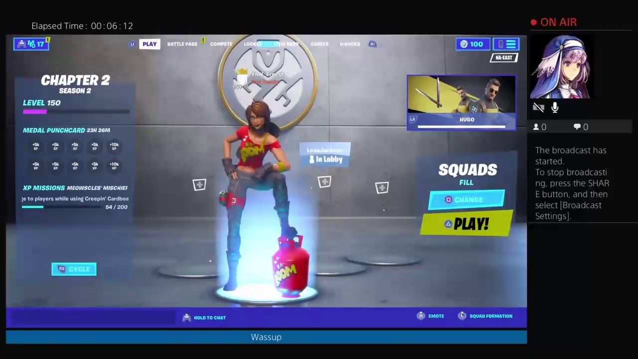 Iconic EJAYY Live PS4 Broadcast - YouTube