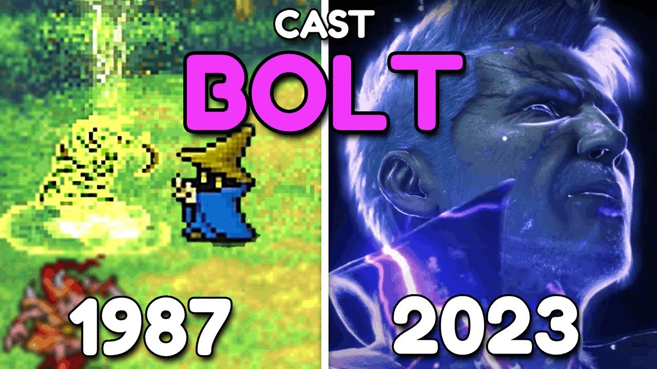 How fast can you BOLT in every Final Fantasy? - YouTube