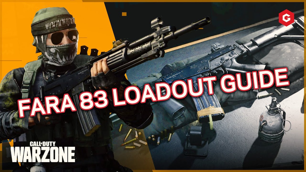 WARZONE FARA 83 LOADOUT (BEST ATTACHMENTS AND SETUP FOR YOUR CLASS ...