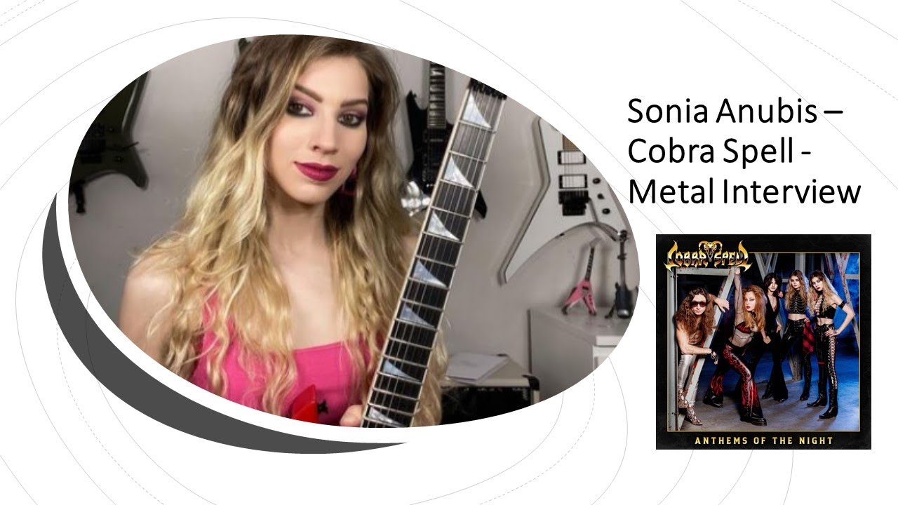 Sonia Anubis - Cobra Spell - Metal Interview - YouTube