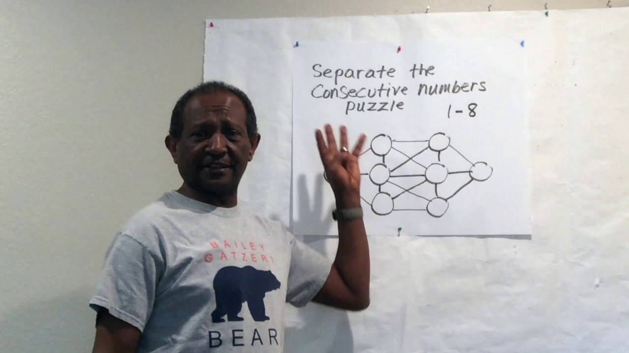 Puzzle "Separate the consecutive numbers" 050220 - YouTube