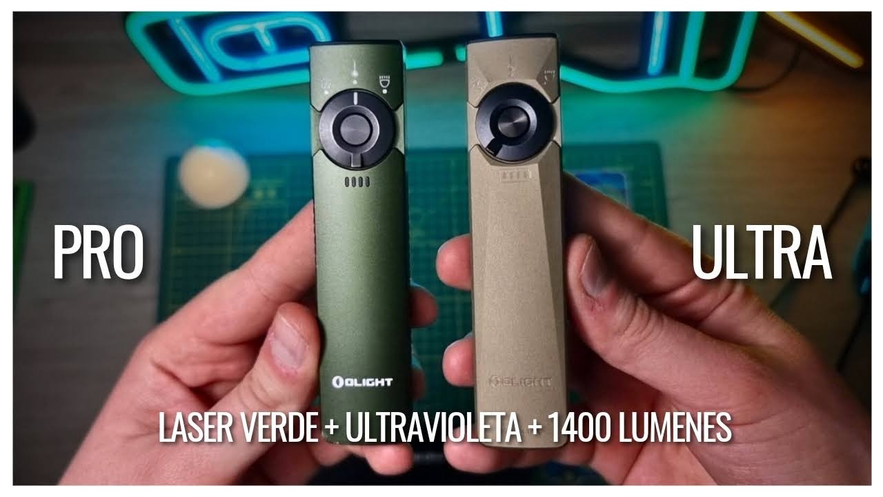 Olight Arkfeld Ultra: hecha con un nuevo material - YouTube
