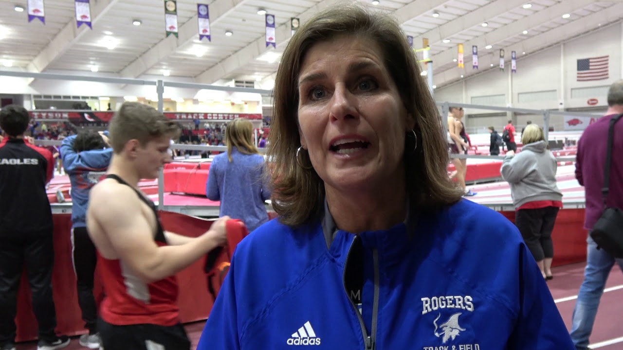 RHS Girls 3-Peat as state indoor track champs - YouTube