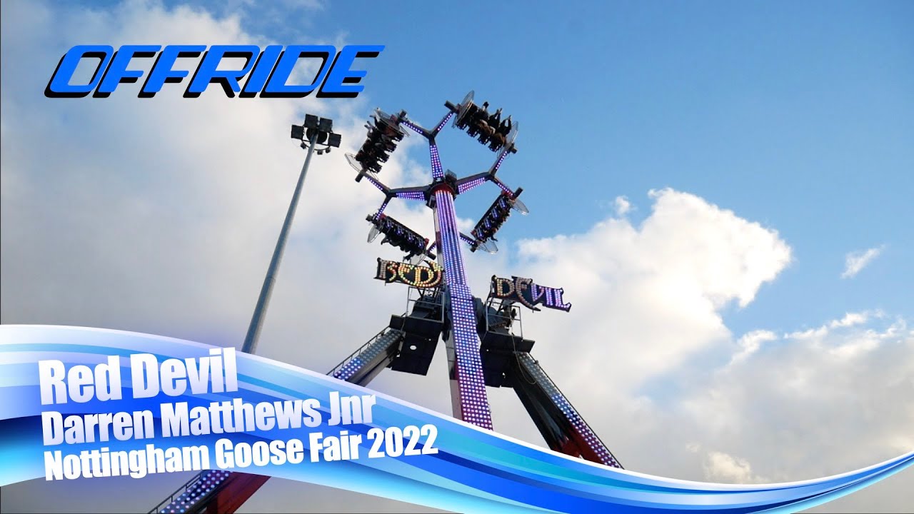Red Devil - Darren Matthews Jnr (Offride) @ Nottingham Goose Fair 2022 ...
