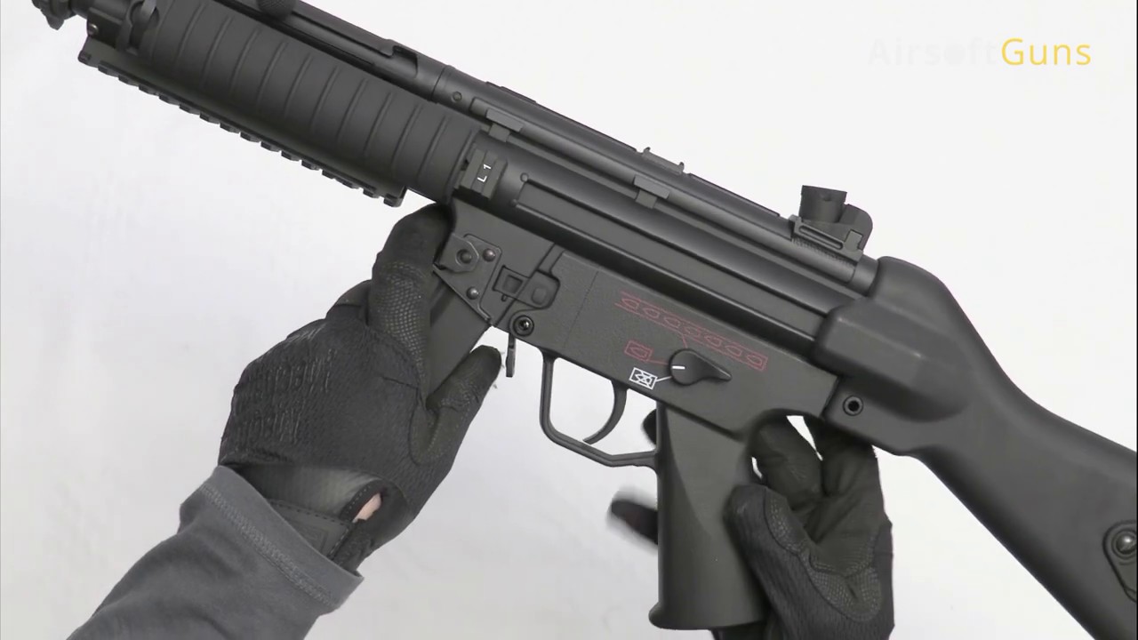 MP5A4, RIS, Cyma, CM.041B, airsoft, recenze, review, unboxing, test ...