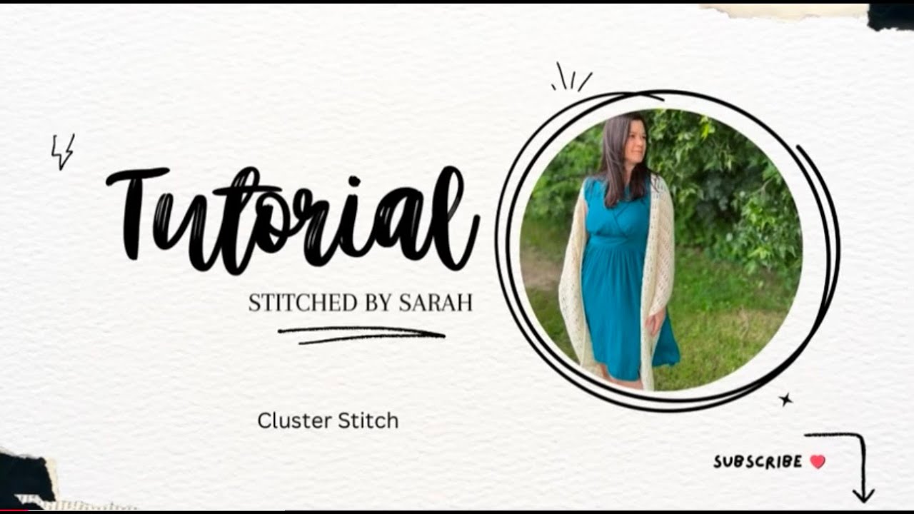 Tutorial: Cluster Stitch with Stitched by Sarah - YouTube