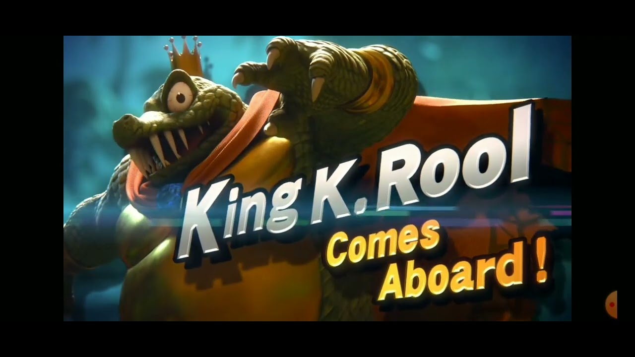 I edited King K. Rool's reveal trailer for Smash Bros because of Funny ...