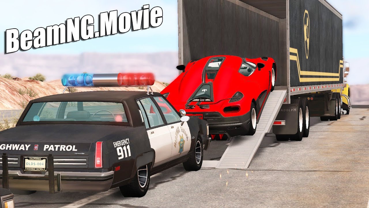 Mafia Movie - Stealing Köenigsegg (EP. 01; Series 1) - BeamNG Drive ...