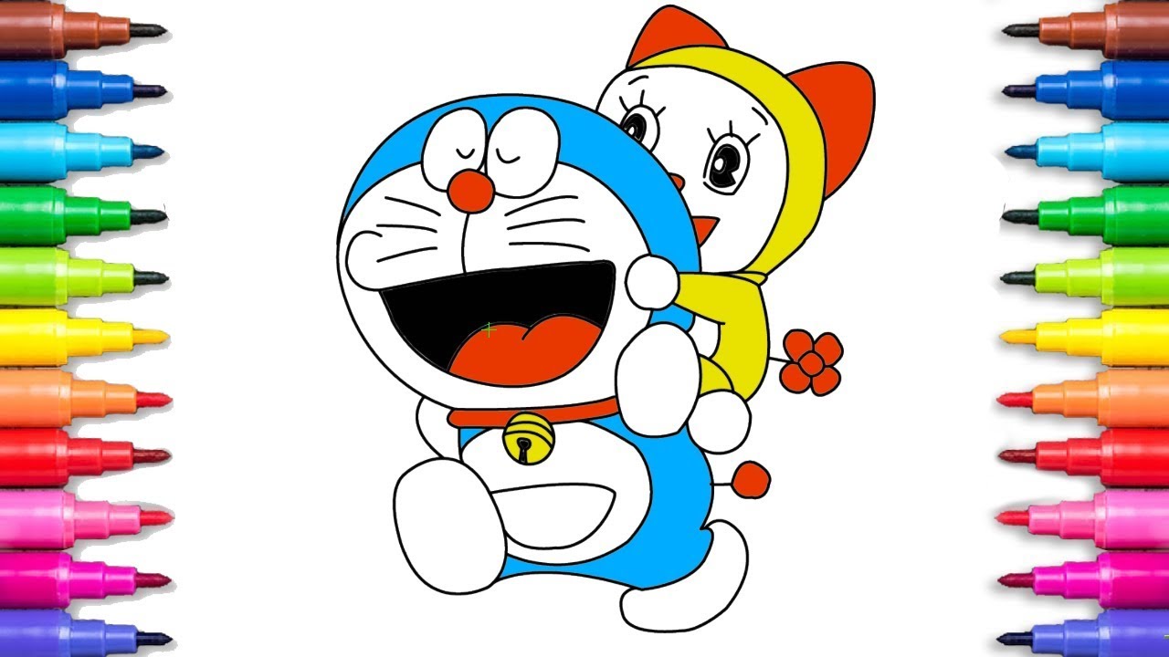 DOREMON - DOREMI How to Drawing for Kids Coloring - Coloring Pages For ...
