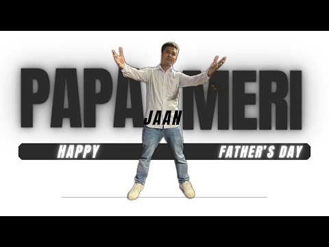ANIMAL: Papa Meri Jaan | Ranbir Kapoor | Anil Kapoor | Happy Father's Day Easy Dance Steps for Kids