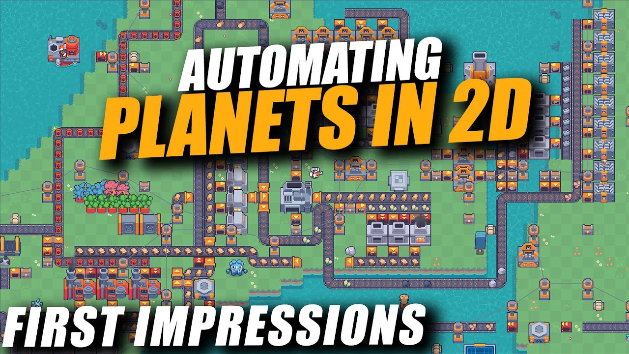 2D Automation Dungeon Hopper - Starground | First Impressions! # ...