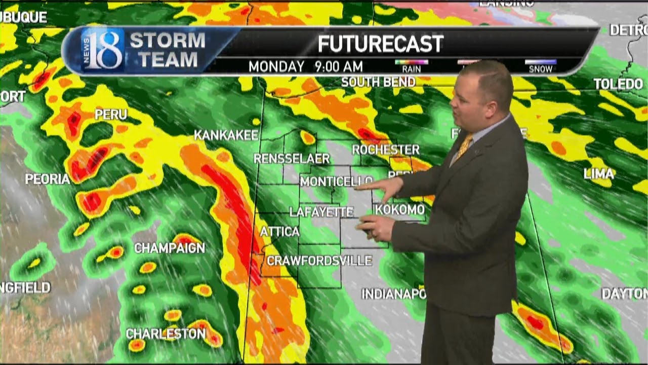 February 27, Monday Morning Weather Forecast - YouTube