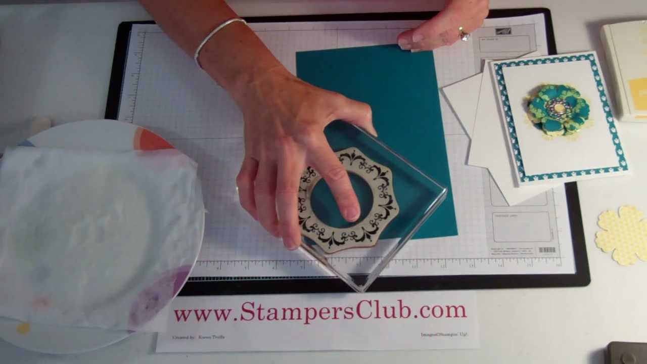Stamping Bleaching Technique - YouTube