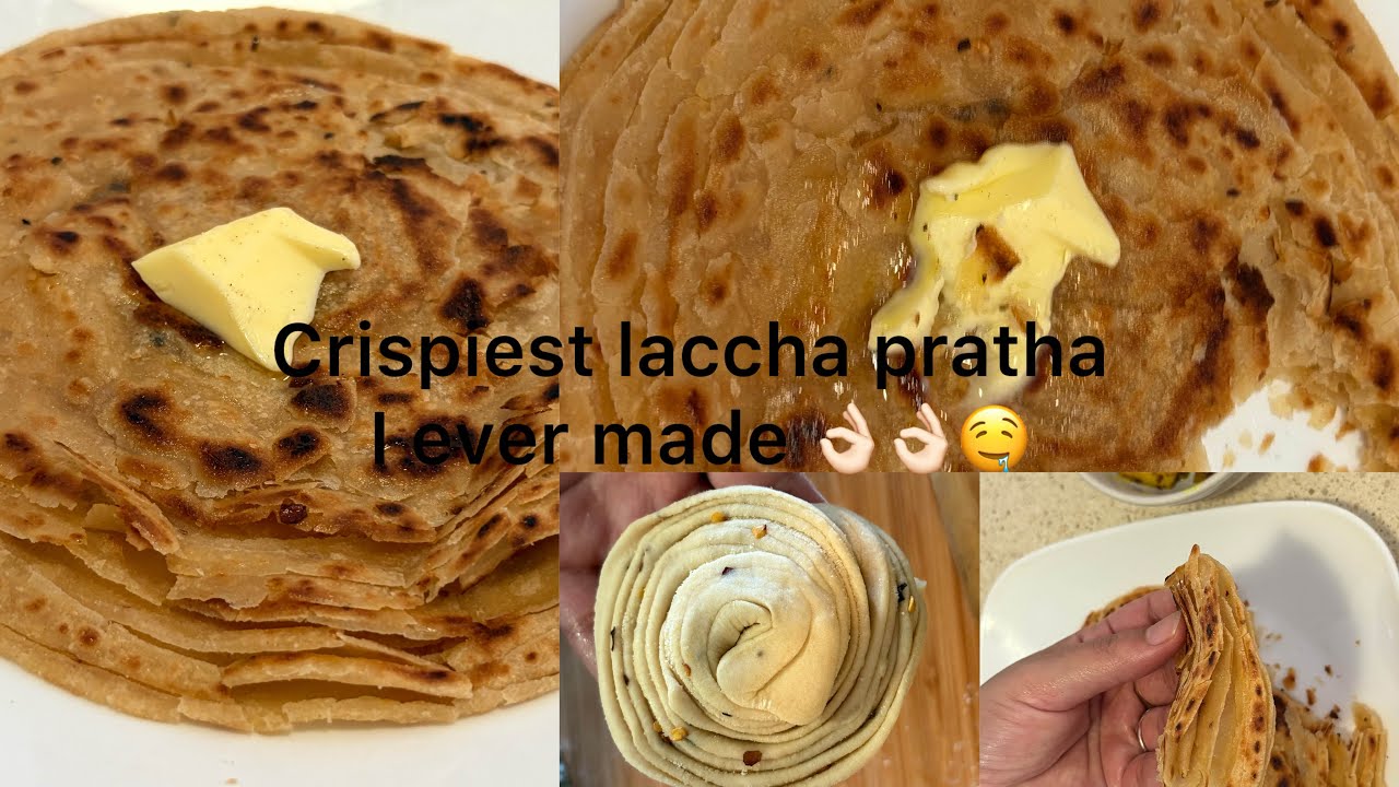Laccha pratha recipe# masala laccha pratha# crispy and flaky laccha ...