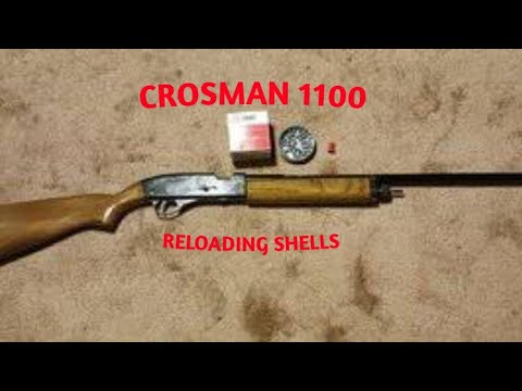 Crosman 1100 *reloading shot shells - YouTube