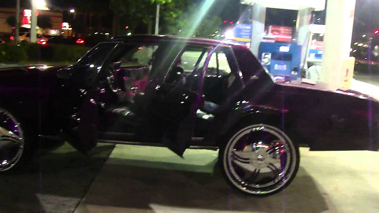 CANDY PURPLE BOX CHEVY ON 28" DUB FLOATERS!!! & GOLD BOX CHEVY ON 28 ...