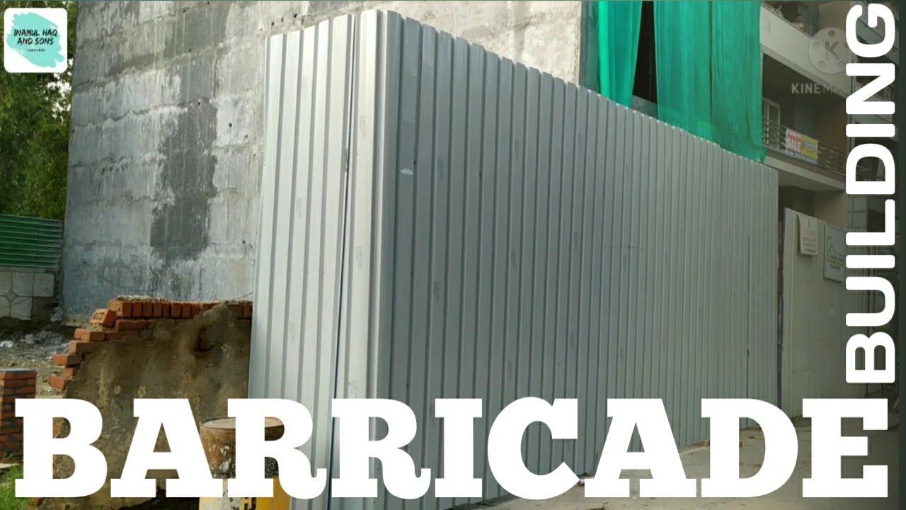 How to Make Building Barricade...🏗️🏛️🏠 - YouTube