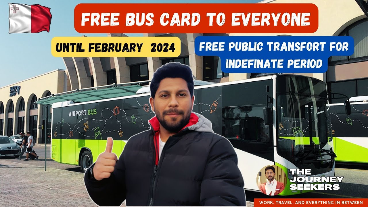 Free Bus Card Until February 2024 || #MaltaBusCard #ExploreMalta # ...
