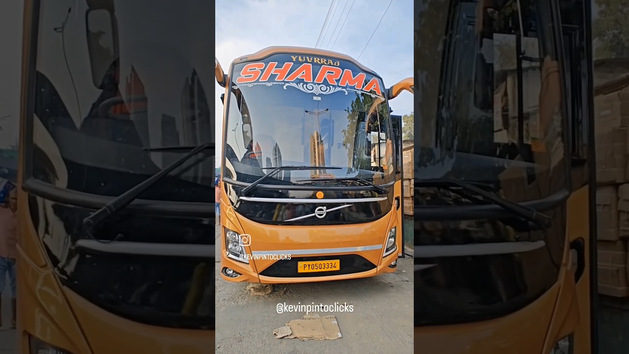 Sharma Transport Volvo B8r 9600s #volvo #shorts - YouTube