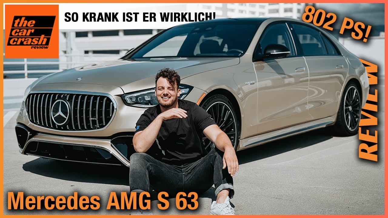 Mercedes AMG S 63 E Performance (2023) Die stärkste S-Klasse mit 802 PS! Fahrbericht | Review ...