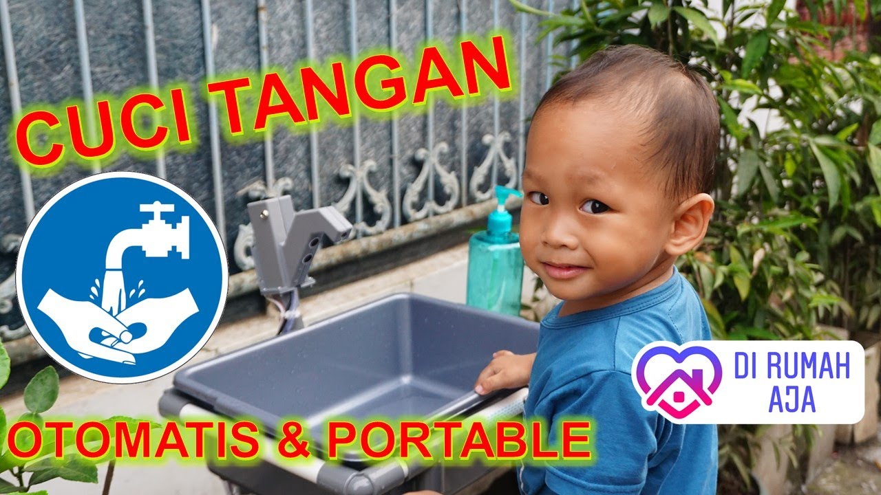 automatic faucet - Cuci tangan otomatis - cuci tangan portable - YouTube