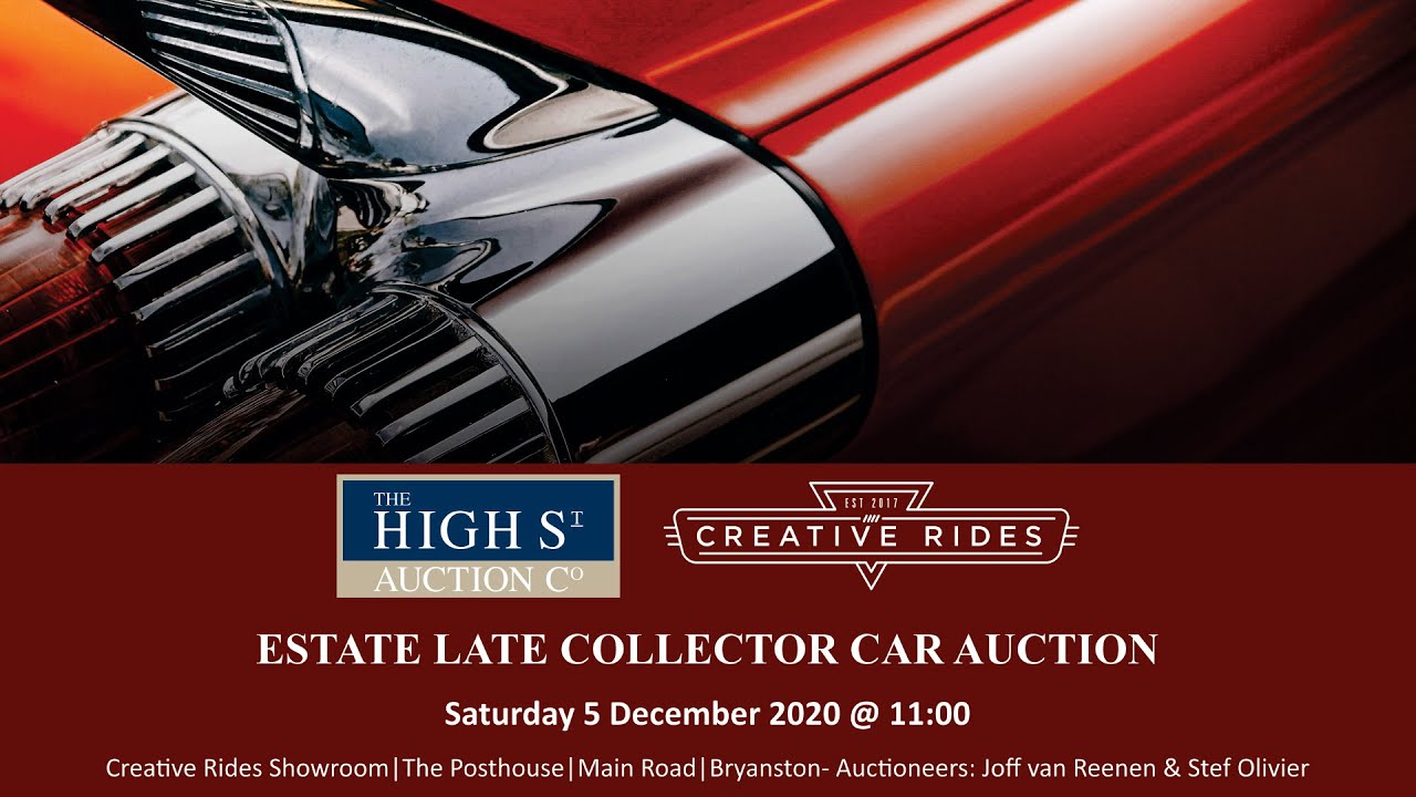 The Louis Coetzer Collector Car Auction - YouTube