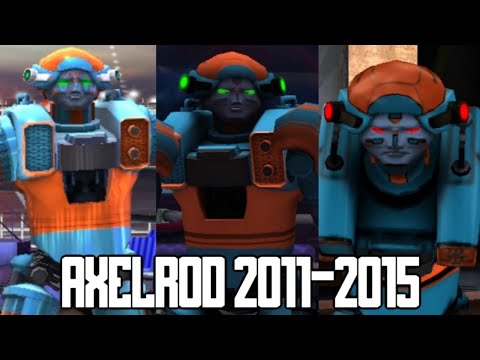 Evolution of Axelrod in Real Steel Games | 2011 - 2015 - YouTube