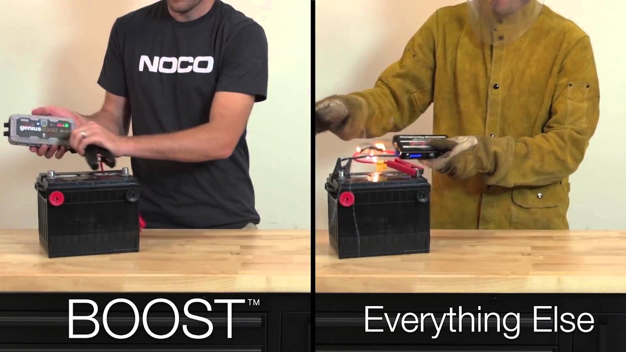 Lithium Jump Starter Vs Other Jump Starters NOCO Genius Boost GB30 ...