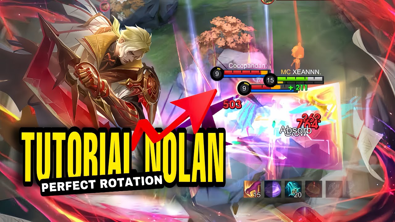 NOLAN GAMEPLAY & PERFECT ROTATION || CARA BERMAIN NOLAN (Rotasi & Cara ...