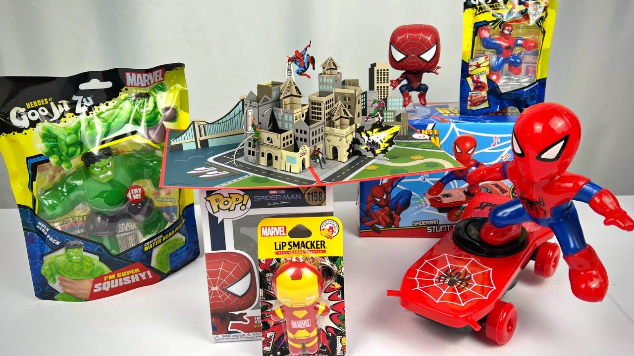 Marvel Spidey and His Amazing Friends Collection Unboxing Review ...