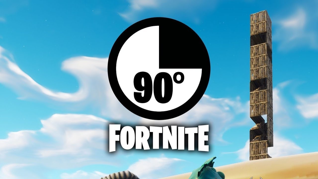 FORTNITE 90 DEGREE TURN TUTORIAL - YouTube