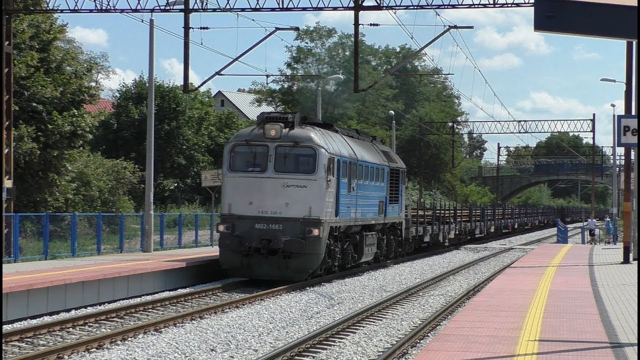 [Captrain] M62-1663 | Zielona Góra (Stary Kisielin) - YouTube