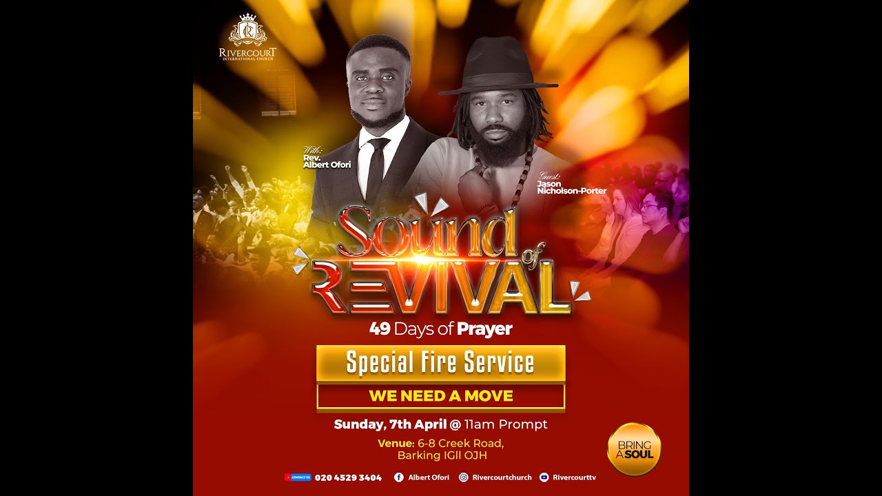 Pastor Albert Ofori | Sound Of Revival | Special Fire Service With ...