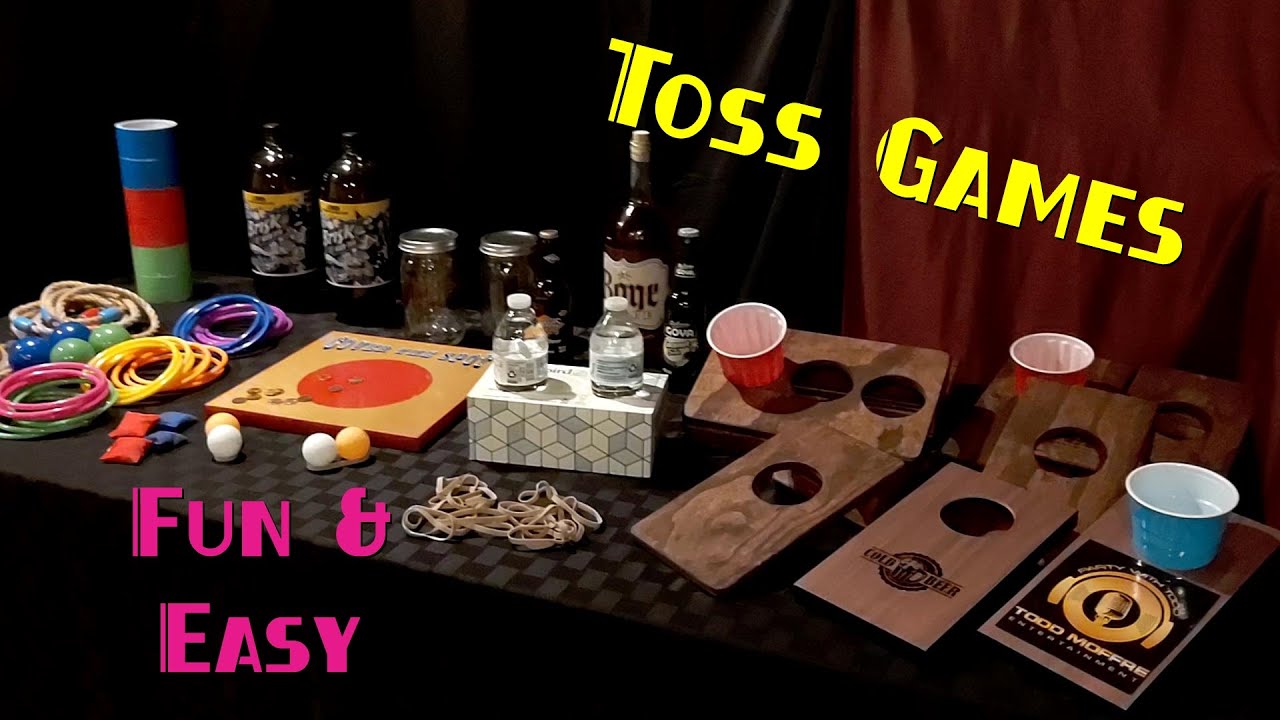 Toss Games - Games! Brought to you by Party With Todd - YouTube