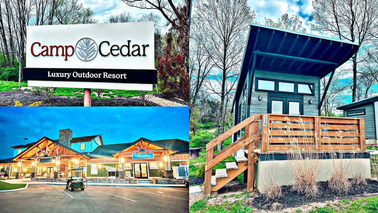Camp Cedar Luxury Outdoor Resort Stay near King’s Island | 2023 - YouTube